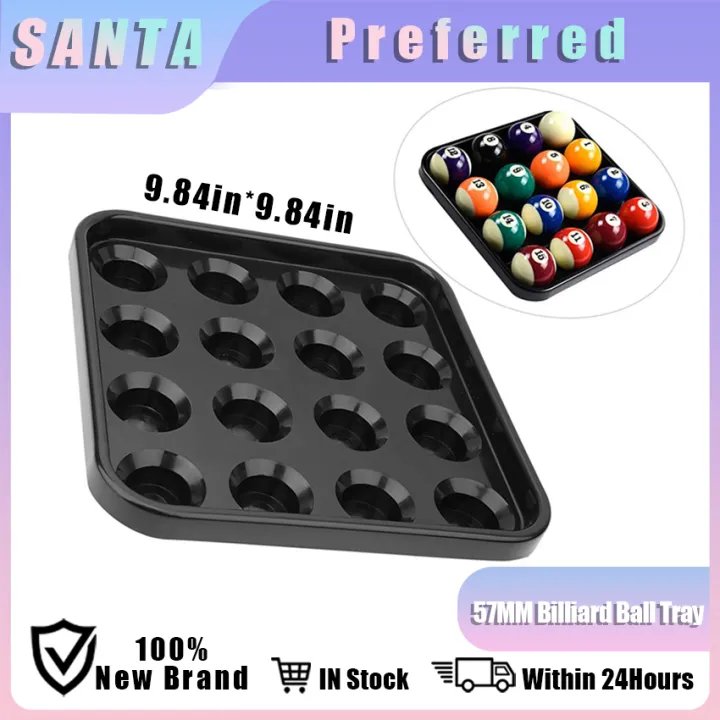 Standard Size Ball Tray for Billiard Balls Holds 16 Balls Pool ...