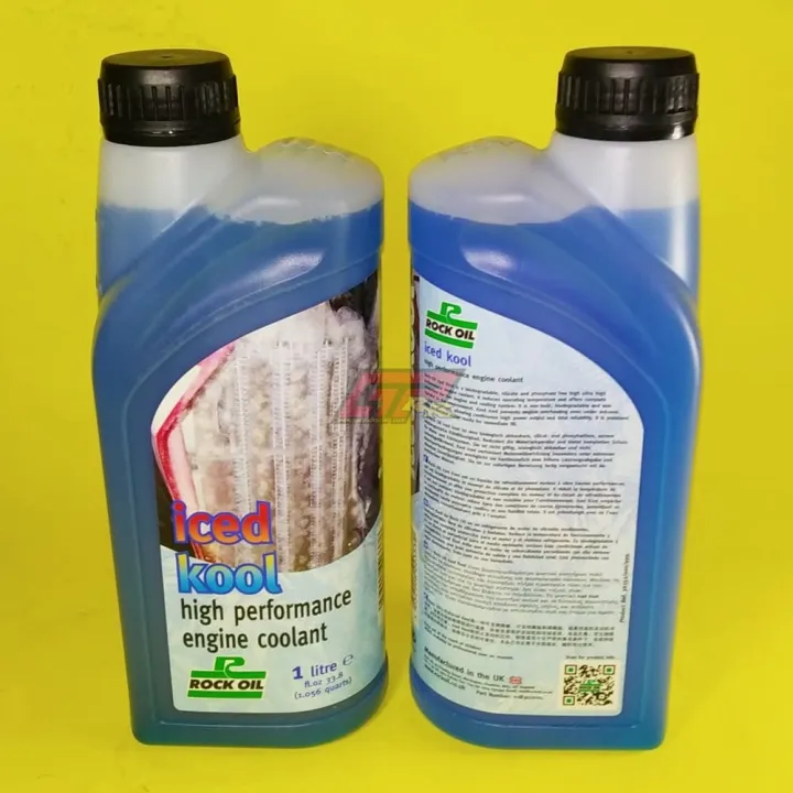 Air Radiator Iced Kool Rock Oil not Engine Ice Coolant Motor Mobil 1L ...