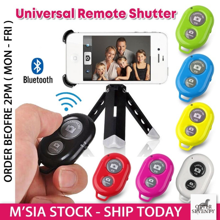 (READY STOCK) Wireless Selfie Controller Bluetooth Self-Timer Shutter ...