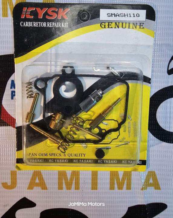 JMM CARBURETOR REPAIR KIT SMASH 110 YSK BRAND | Lazada PH