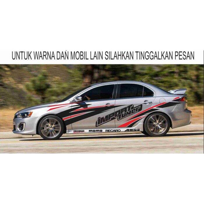 Stiker mobil all mobil sedan cutting sticker mobil vios city civic ...