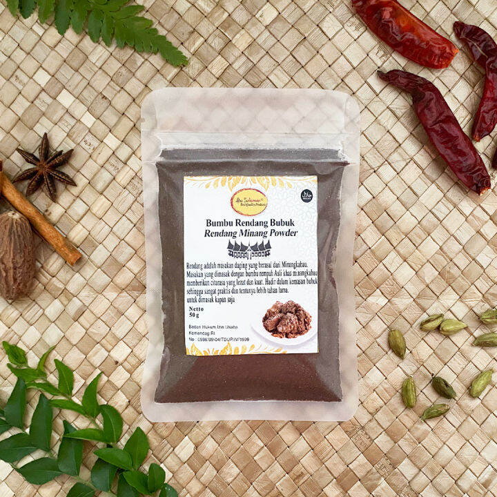 Rempah Bumbu Rendang Instan Spesial / Rendang Minang seasoning Narasa ...