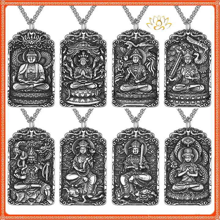 WISH- Genuine Thai Buddha brand 12 zodiac eight guardian god Buddha ...