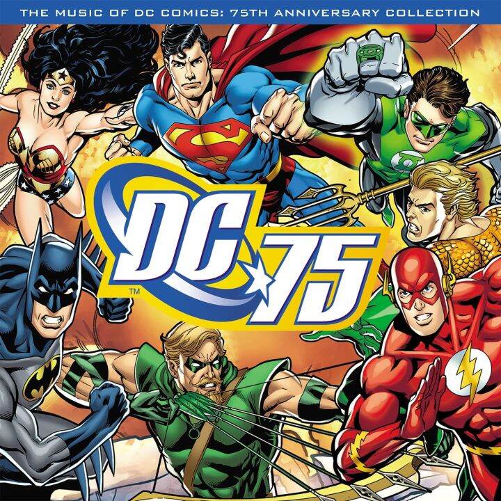 The Music Of DC Comics: 75th Anniversary Collection OST. (Red Vinyl ...
