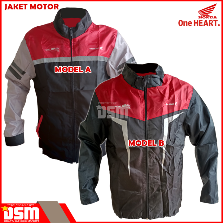 Jaket Motor Honda Bahan Parasut / Ori AHM | Lazada Indonesia