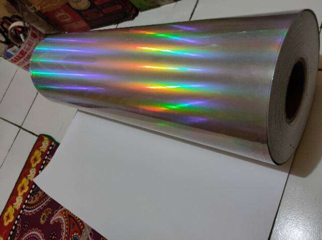 STICKER HOLOGRAM 3D MOTIF POLOS RAINBOW | Lazada Indonesia