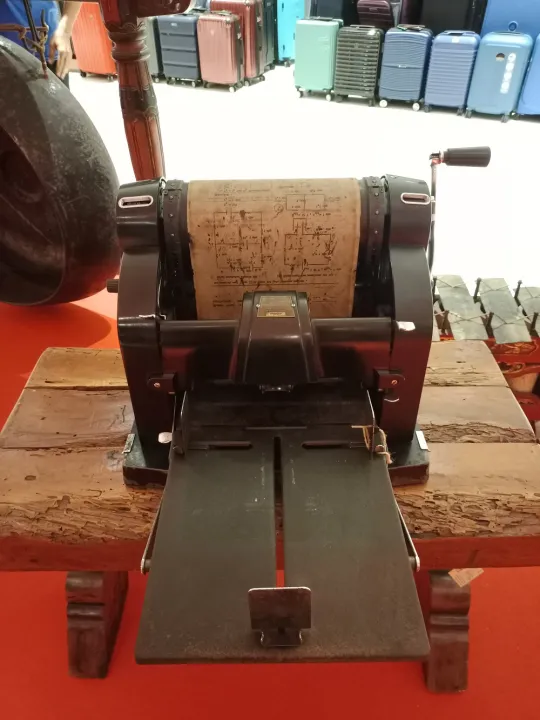 Mesin Stensil Kuno Mesin Cetak Stensil Mesin Stencil Antik Lawas ...