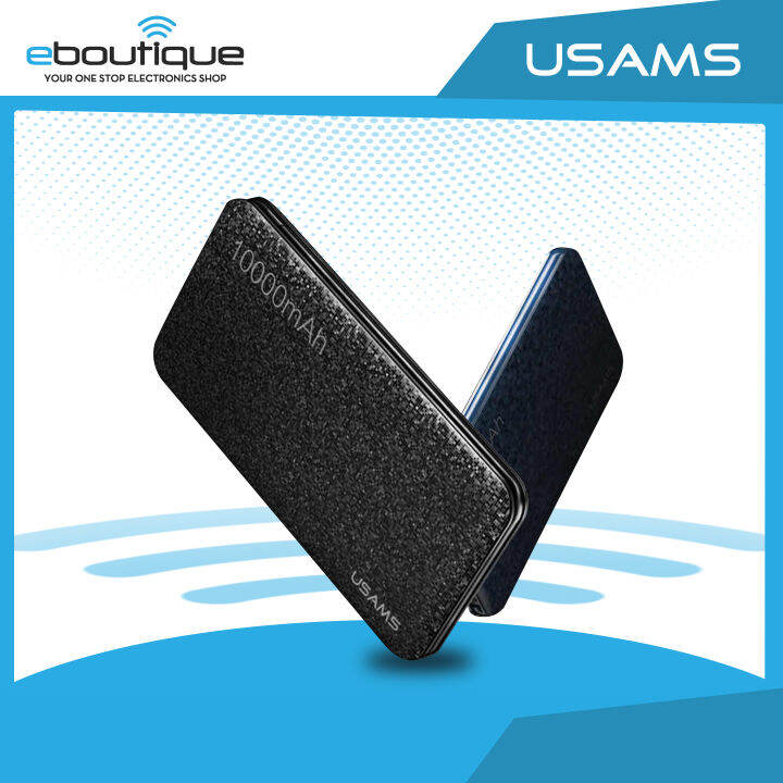 USAMS 10000MAH Mosaic Powerbank Fast Charging for Phone/Tablet (US-CD21 ...