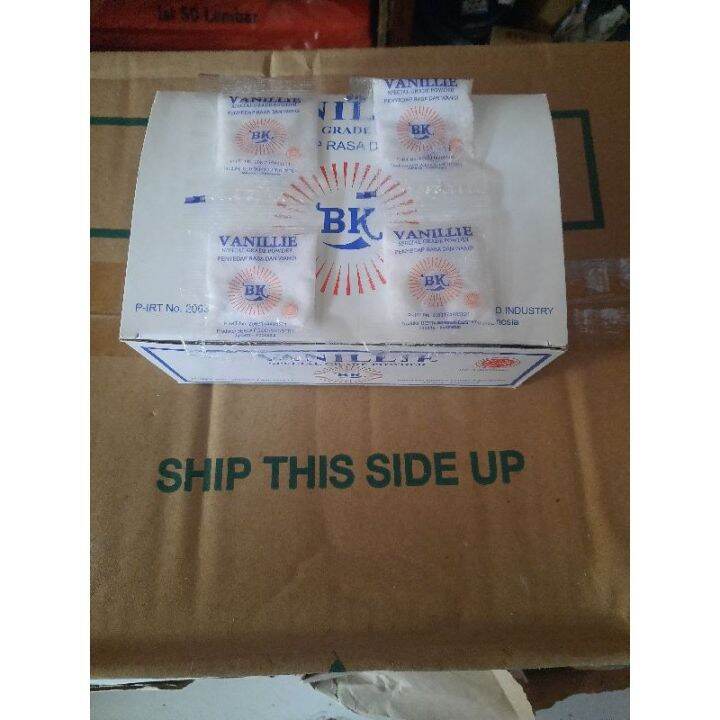Vanili sachet perbox isi 100 sachet | Lazada Indonesia