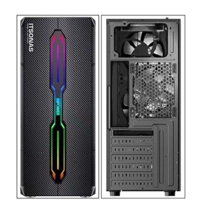 ITSONAS ATX Case (NP) Inpower RGB (Black) #LONDON | Lazada.co.th