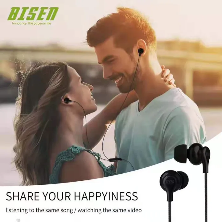 Hot stype/NEW BISEN BS328 Super Bass Headset Sport Wired Earphones ...