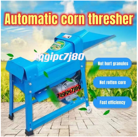 Corn electric peeling machine wide-caliber automatic household electric ...