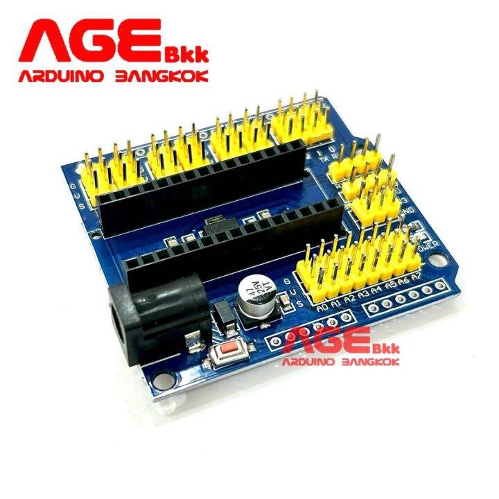 บอร์ดขยายขา Arduino Nano 3 0 Shield For Nano Th