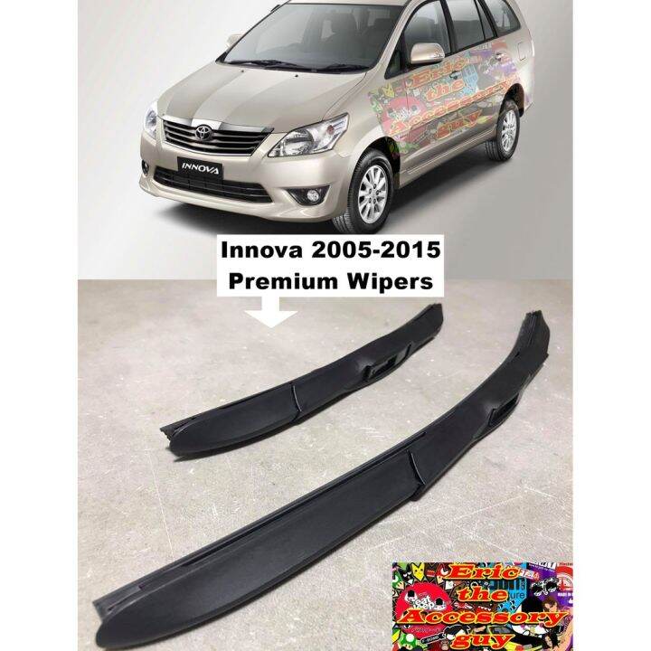 ♪Premium Wiper Blades for Toyota Innova 2005-2015 (Pair) | Lazada PH