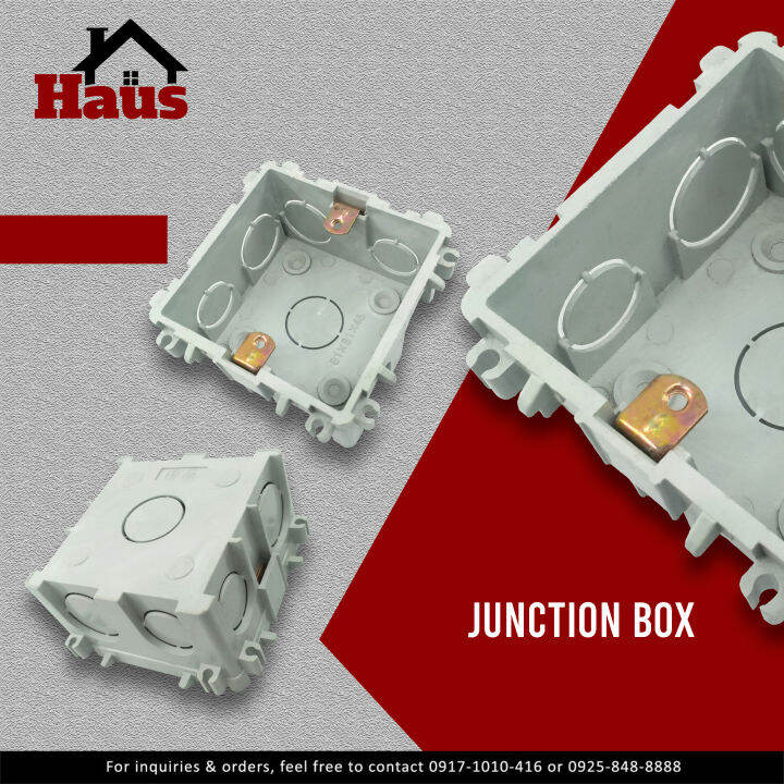 Utility box / Junction box 81 x 81 x 45mm | Lazada PH