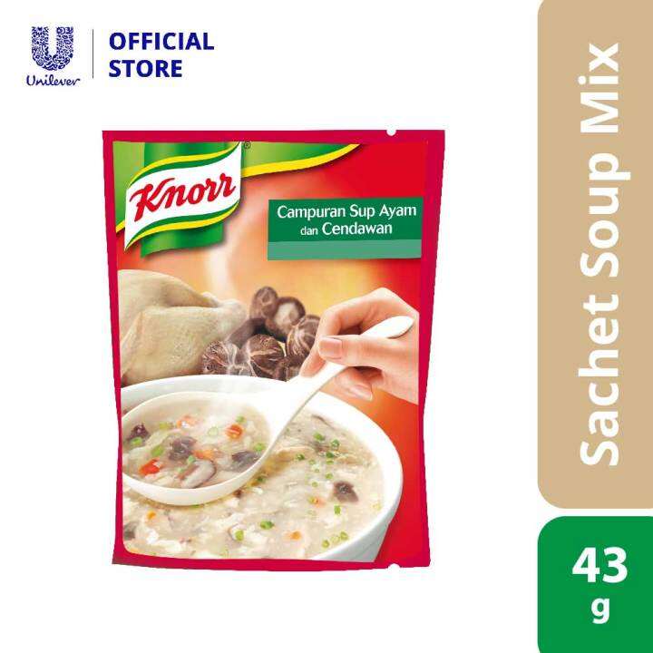 Knorr Instant Soup Mix Chicken & Mushroom 43g | Lazada