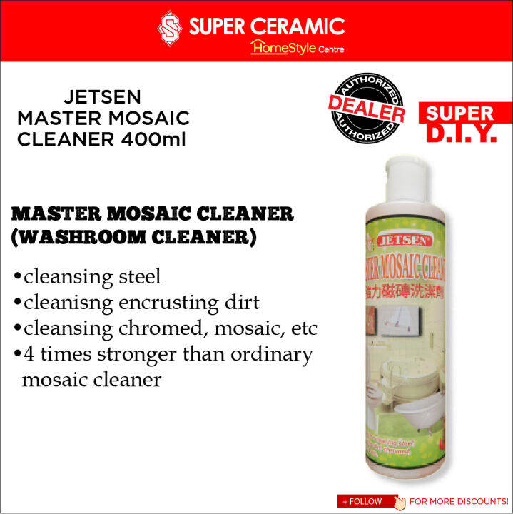 JETSEN MASTER MOSAIC CLEANER 400ml | Lazada