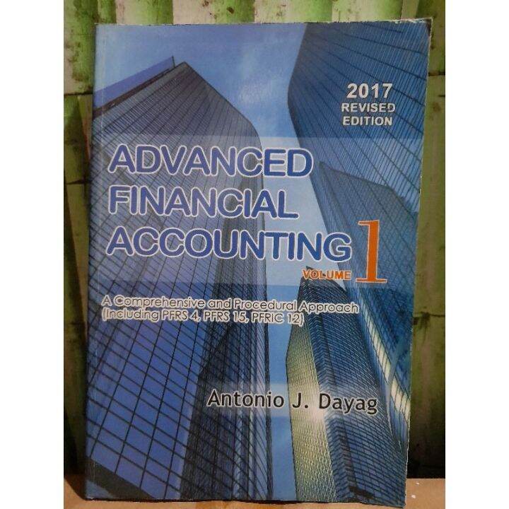 ADVANCED FINANCIAL ACCOUNTING (VOLUME 1) | Lazada PH