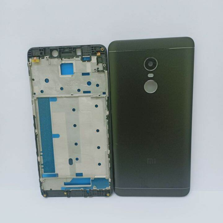 Casing Xiaomi Redmi Note 4X Mediatek Original Full Set Backdoor Frame ...