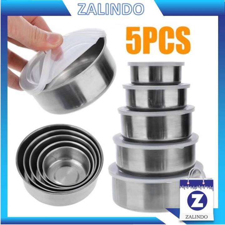 Zalindo - Rantang Stainless 5 Susun / Protect Fresh Box 5 in 1 / Toples ...