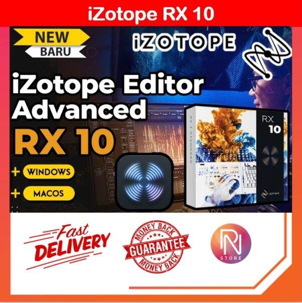 iZotope Rx 10 | Lifetime For Win & Mac [ M1/M2 , Intel ] [ Sent email only ] | Lazada.co.th