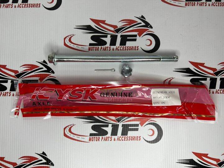 REAR AXLE XRM110 / WAVE110 STOCK YSK | Lazada PH