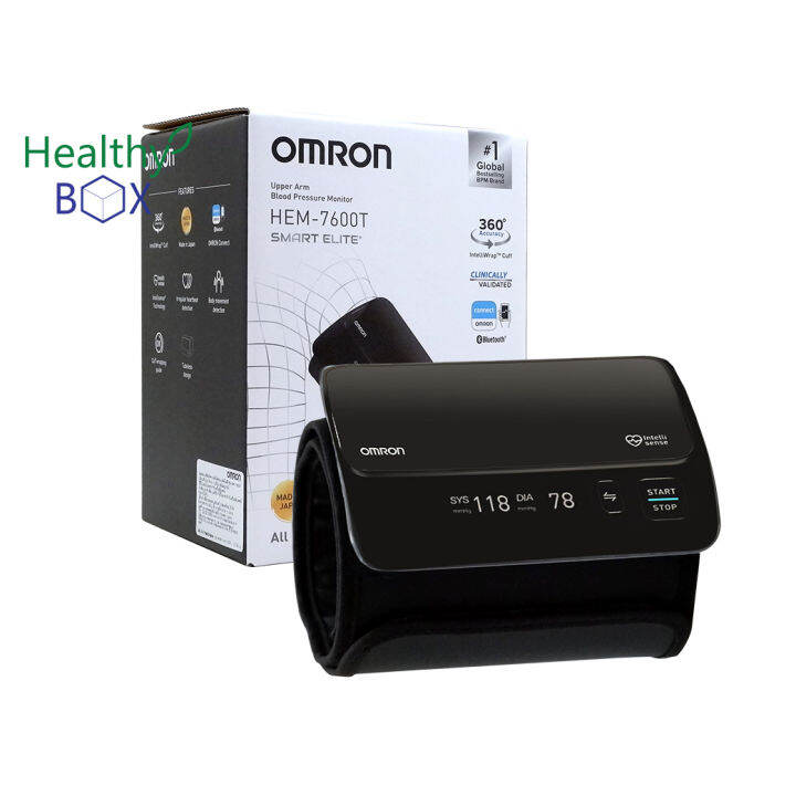 OMRON HEM-7600T วัดความดัน Smart Elite ออมรอน | Lazada.co.th