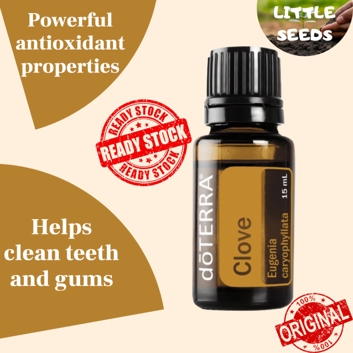 doTERRA Clove Essential Oil 15ml Aroma Diffuser Aromatherapy 丁香花蕾香薰精油 ...