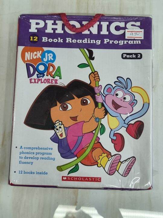 Phonics 12 book Reading Program Nick Jr. Dora the Explorer | Lazada.co.th