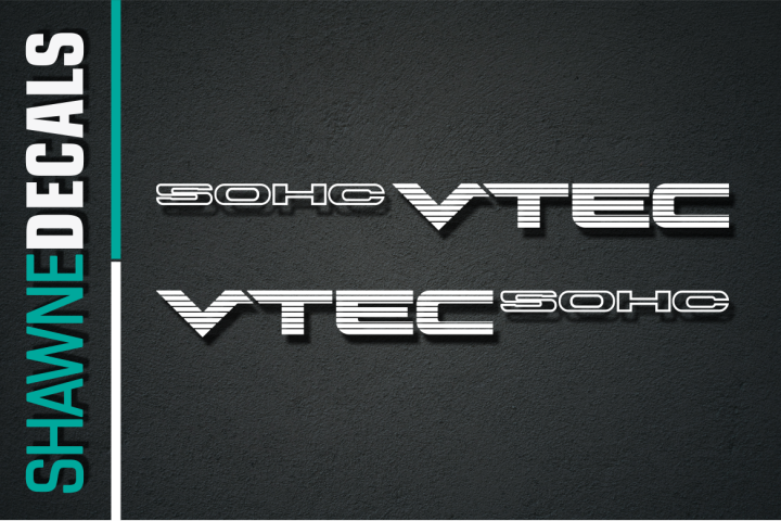 SOHC VTECH PAIR STICKER | Lazada PH