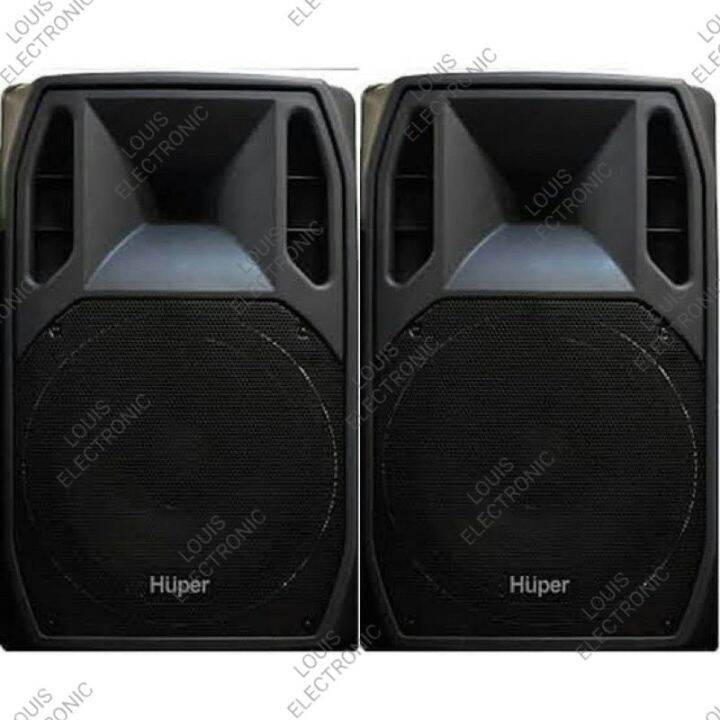 Speaker Aktif Huper Ak15a Ak 15a Ak15 A 15 Inch Original Lazada Indonesia