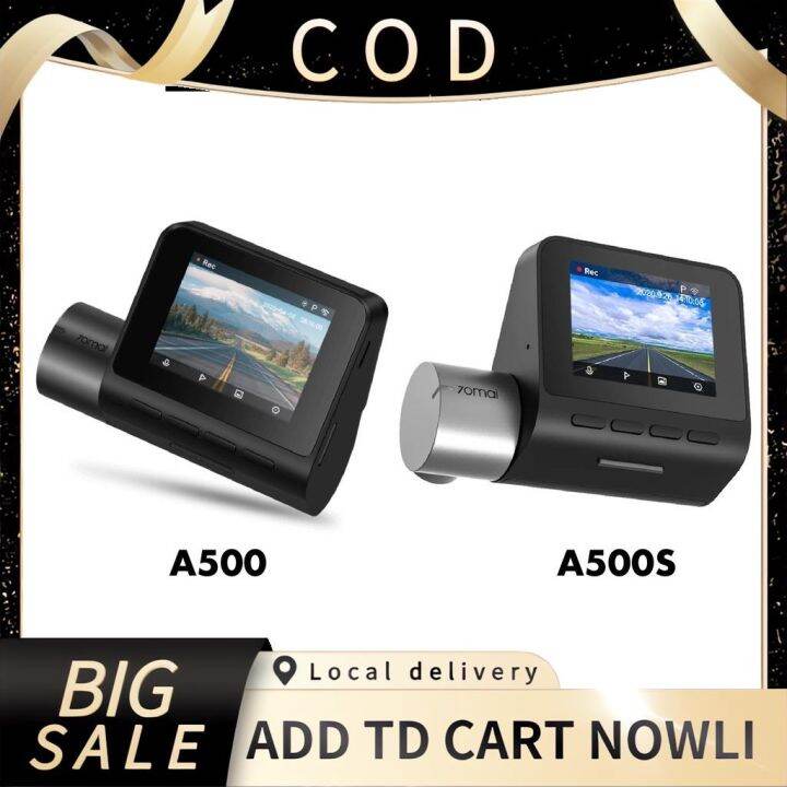 Local delivery 】 A500 A500S Plus with Rear Cam 1944P Dashcam Built-in ...