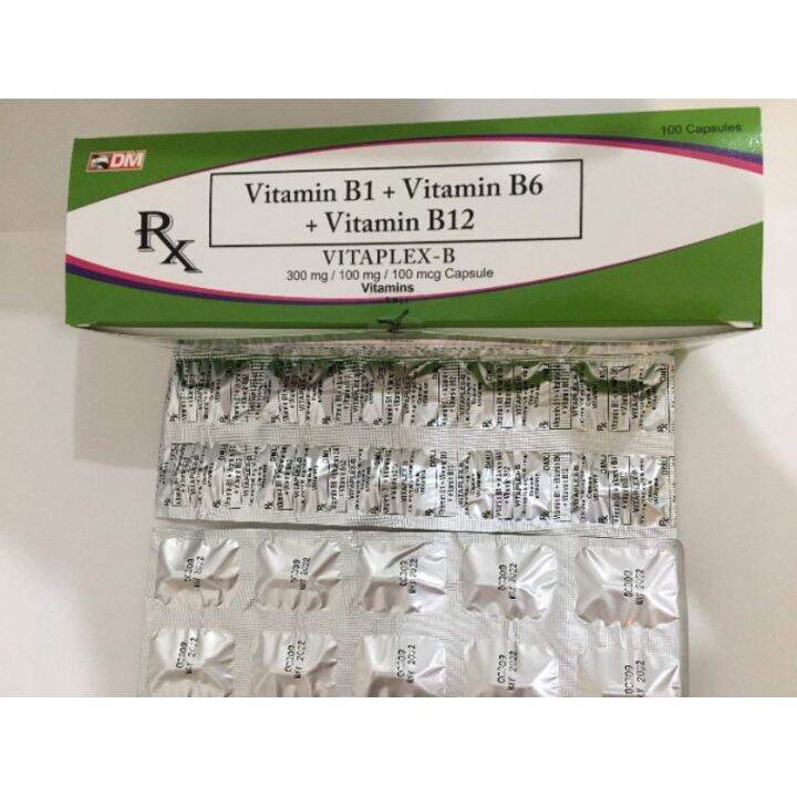 VITAPLEX-B Vitaminb1b6b12 300mg | Lazada PH