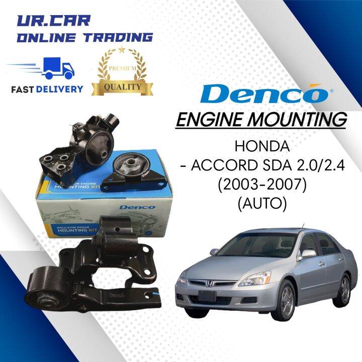 DENCO HONDA ACCORD SDA 2.0 / 2.4 (2003-2007) (AUTO) ENGINE MOUNTING KIT ...
