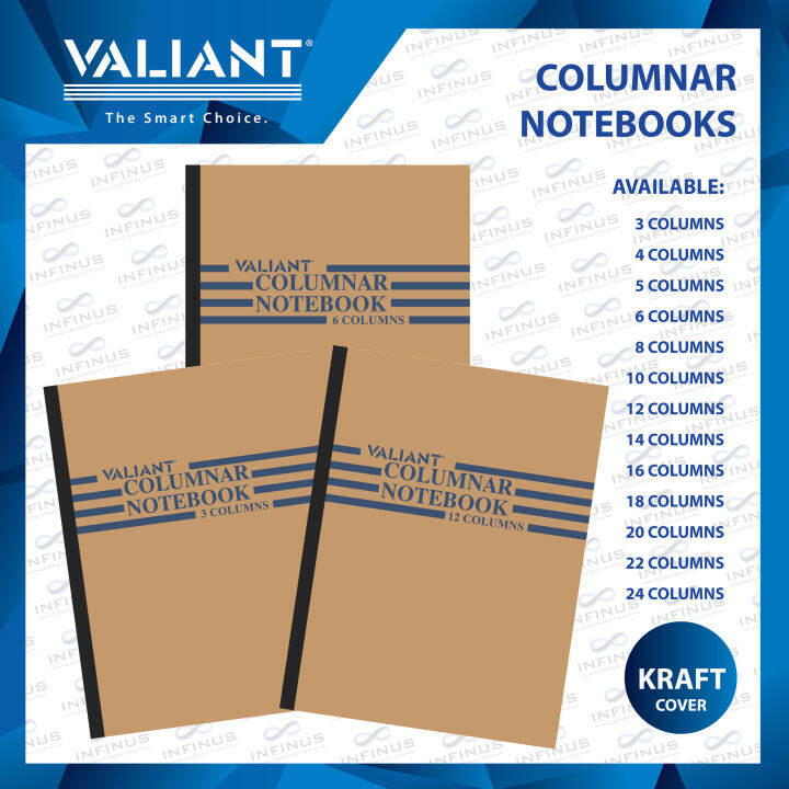 Valiant Accounting Columnar Notebook Kraft Cover | Lazada PH