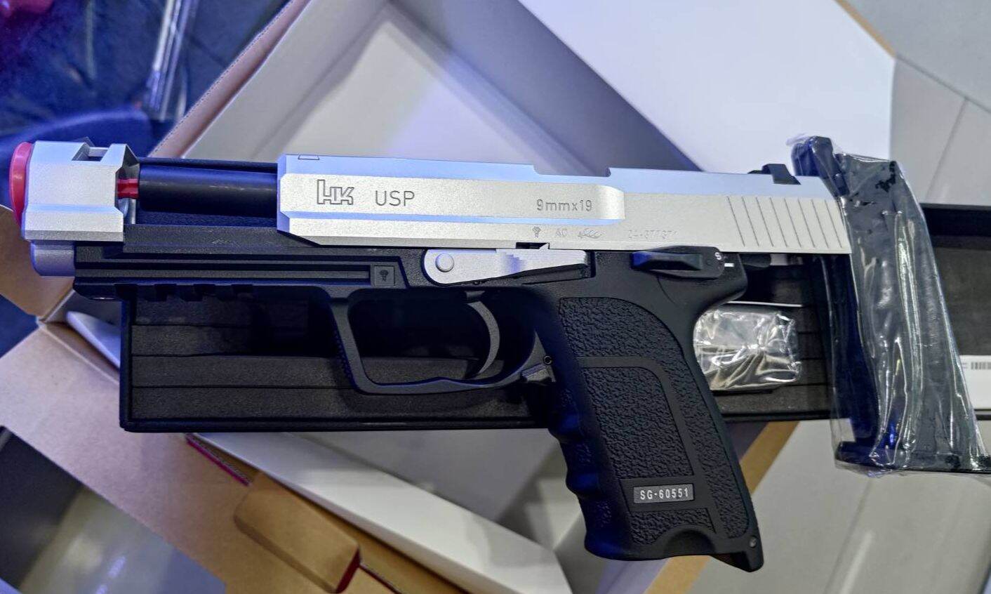 บีบีแอร์ซอฟต์ระบบกรีนแก๊ส TOKYO MARUI - Biohazard RE:4 SG-09 R (GBB) ลิขสิทธิ์แท้สไลด์พลาสติก ...