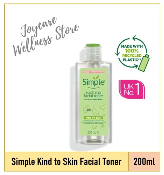 Simple Kind To Skin Soothing Facial Toner 200ml | Lazada