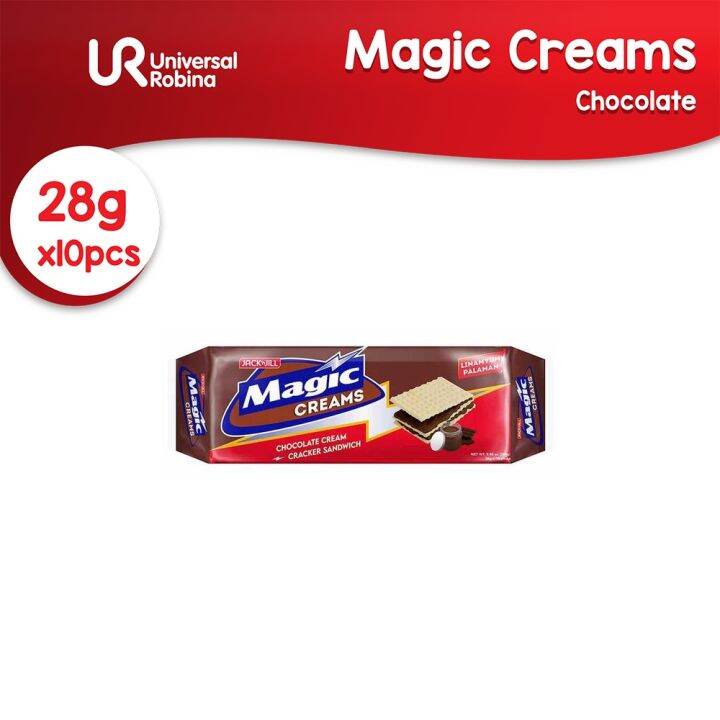 Magic Creams Chocolate 28g x 10pcs | Lazada PH