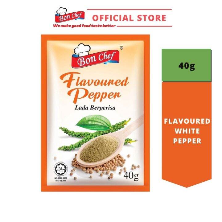 40G Flavoured White Pepper Bon Chef | Lazada