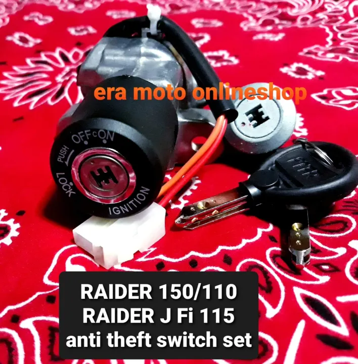 RAIDER 150 CARB TYPE ANTI THEFT IGNITION KEY | Lazada PH
