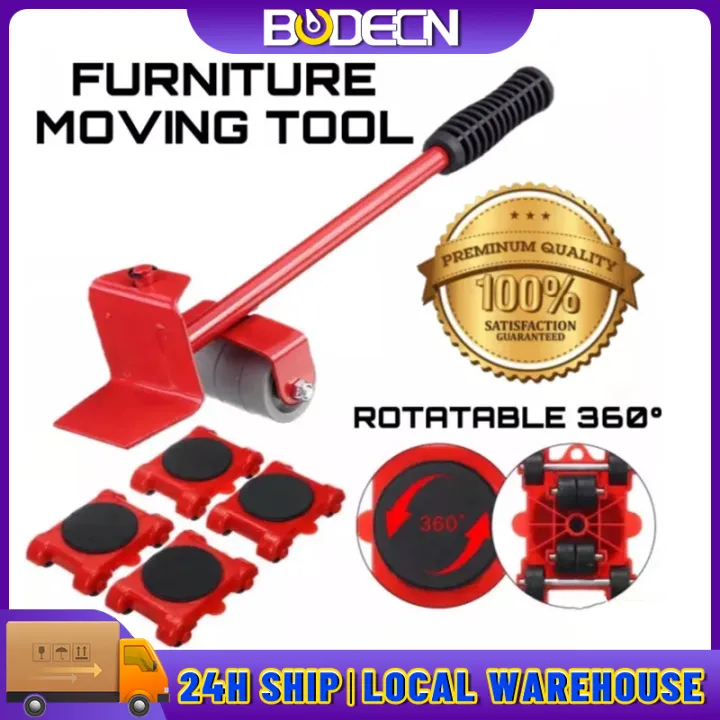 【24 hours shipping】Heavy Duty Furniture Lifter Transport Tool Furniture ...