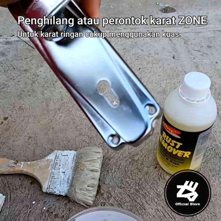 Rust remover perontok penghilang karat dan kerak pada besi, stainless, kaca, keramik dan alat ...
