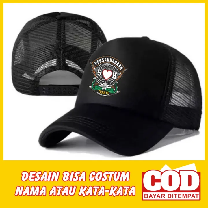 Topi Logo Lambang Sh Terate Topi Desain Logo Psht Costum Dewasa Pria ...