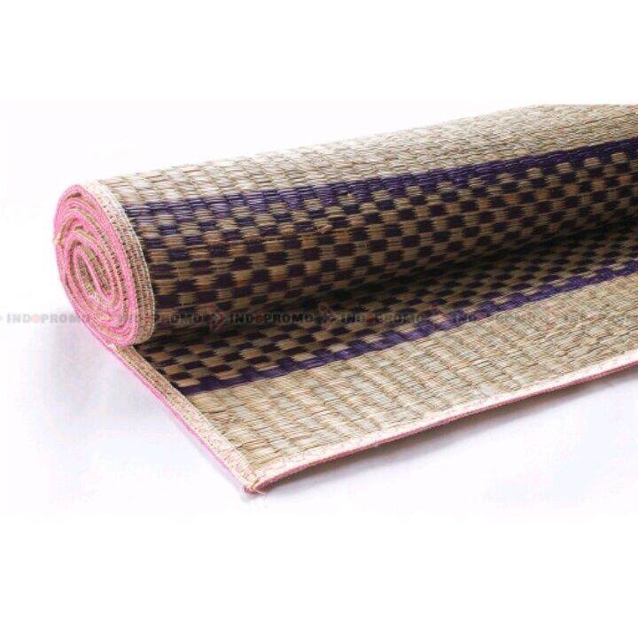 Tikar mendong 85 (170x200cm) pandan asli jumbo tebal samak lesahan ...