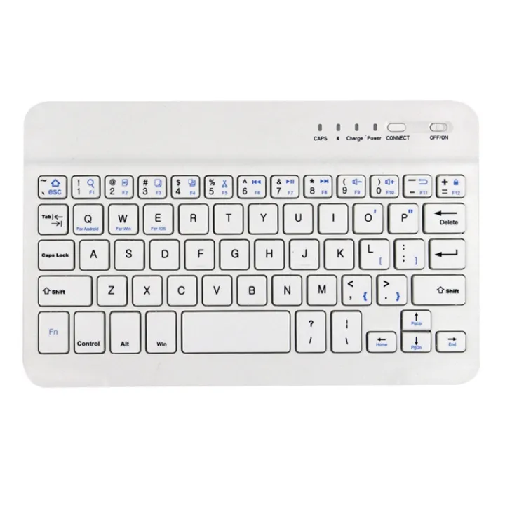 Mini Bluetooth Keyboard Wireless English Keyboard Tablet Rechargeable ...