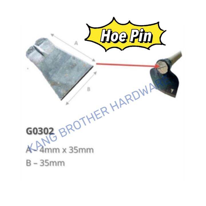 [READY STOCK] Iron Hoe Pin/ Mata Cangkul Besi | Lazada