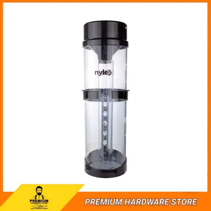 NYLEX UV Protection Rain Gauge RAINGE 250MM Rain Level Measuring Cup 1000 Penyukat Hujan Cawan ...
