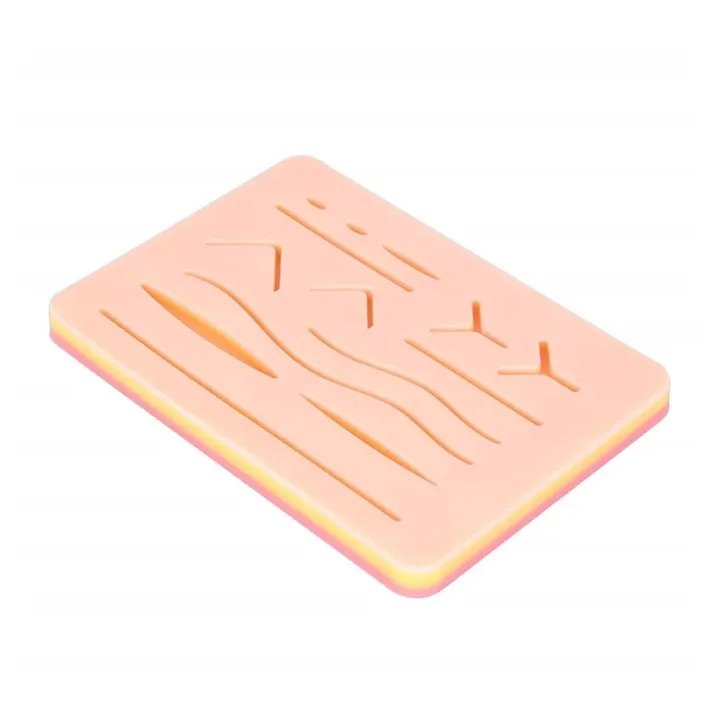 Model Kulit Silikon Pad Sutura Latih Jahit Luka Medis Wound Suture ...