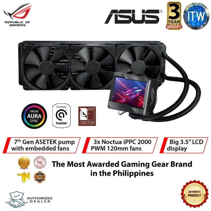 ASUS ROG Ryujin II 360 all-in-one liquid CPU cooler | ROG RYUJIN II 360 ...
