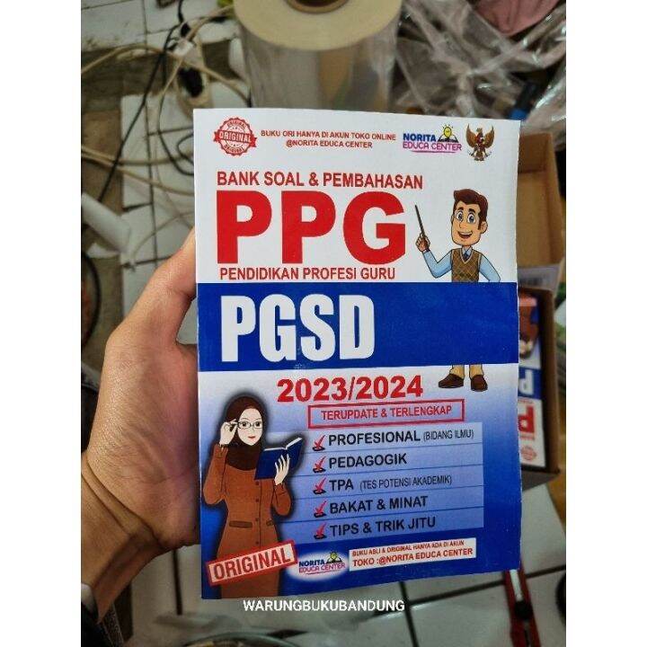 BUKU BANK SOAL DAN PEMBAHASAN PPG PGSD TAHUN 2024 | Lazada Indonesia